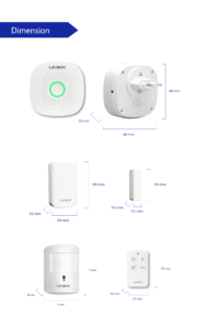 Lasco WiFi RF Siren Alarm System - Lasco